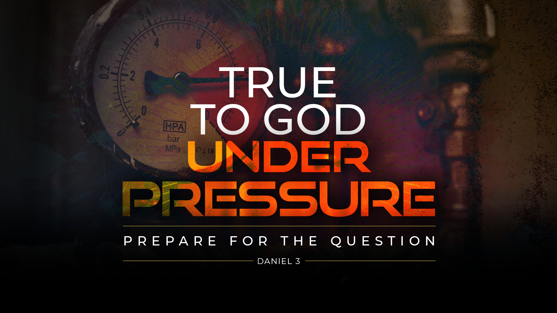 True To God Under Pressure - Q&A Christian Family Chapel CFC Jax